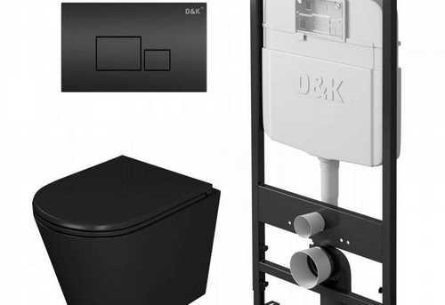 Комплект DK DS1022502 унитаз DT1026025, инсталляц