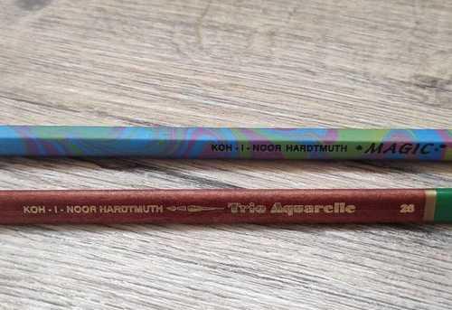 Новые цветные карандаши KOH-I- noor, Чехия, 2 шт