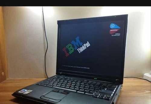 15" IBM ThinkPad R51, 30 ГБ, Pentium M 725, Intel Extreme Graphics 2