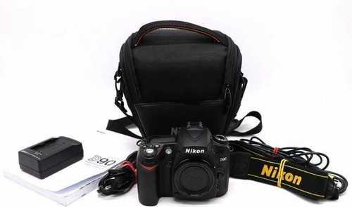 Nikon D90 body (пробег 3838 кадров)