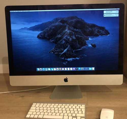 Apple iMac 27 2013 retina, клава, мышь