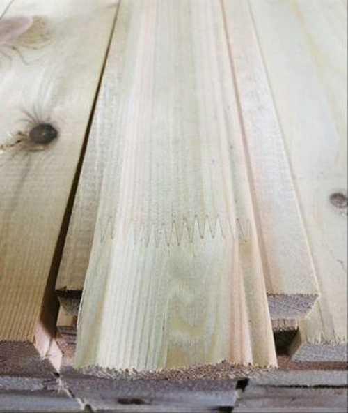 Плинтус деревянный 60*12*2500 сорт Экстра