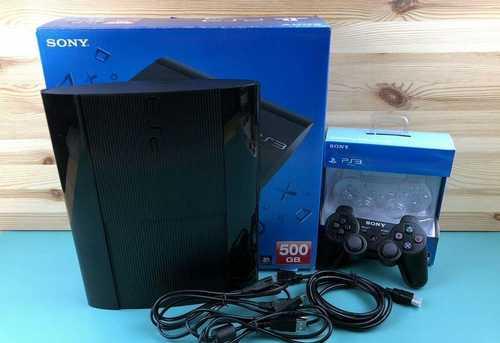 PS3 500GB 79 Игр Новый Геймпад Коробка