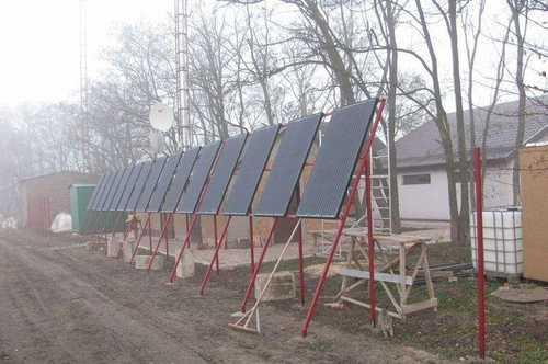 Гибридная солнечная электростанция 5 кВт