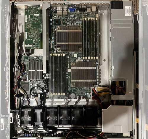 Сервер supermicro X8DTU