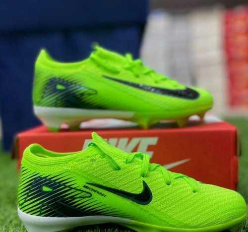 Бутсы Nike Mercurial Vapor 16 green детские