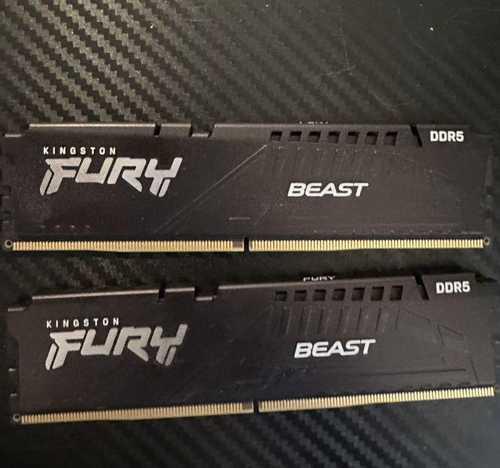 Оперативная память DDR5 Kingston Fury 32gb 5600mhz