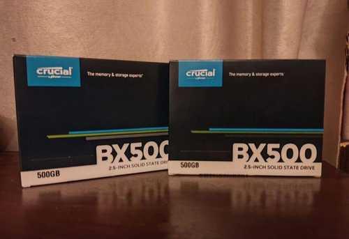 SSD накопитель Crucial BX500 2.5" 480 гб