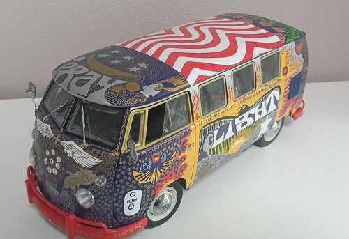 Sunstar 1:12 Volkswagen Woodstock Bus *не 1:18