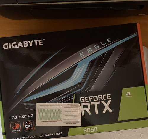 Видеокарта Gigabyte RTX 3050 8 gb