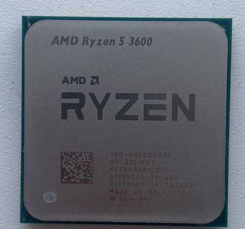 Процессор amd ryzen 5 3600