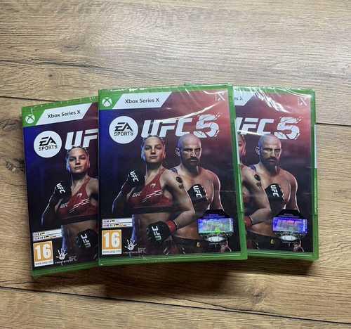 Ufc 5 xbox новый диск