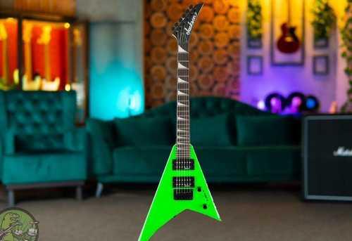 Jackson JS1X Rhoads Minion Neon Green