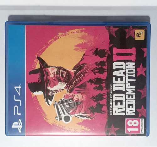 Red dead redemption 2 ps4 диск