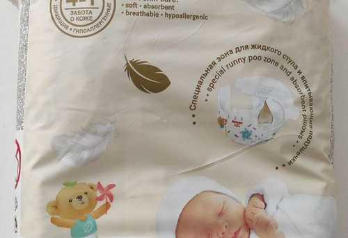 Подгузники huggies elite soft 0 до 3.5 кг