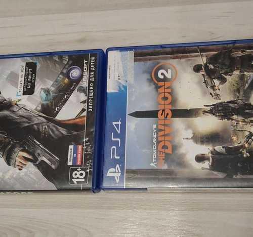 Диск : Tne Division 2, Watch Dogs