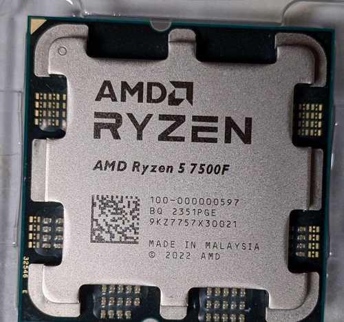 Процессор amd ryzen 7500f 7600 7700