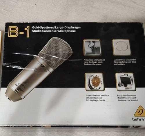 Микрофон Behringer b1   Tube ultragain nic500usb