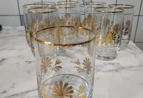 Хрустальные стаканы чехия