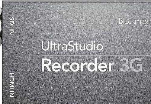Blackmagic UltraStudio Recorder 3G видеозахвата
