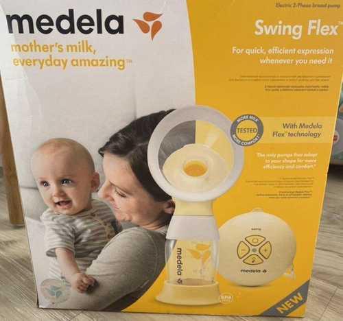 Новый Молокоотсос электрический Medela Swing Flex