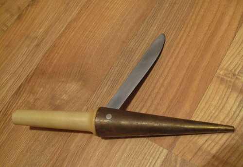 Нож для заточки сверл из тонкостенных трубок, СССР