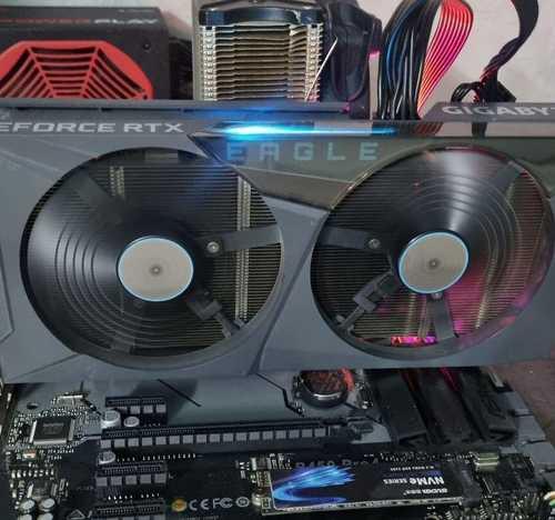 Видеокарта RTX 3060Ti/Gigabyte Eagle/пломба