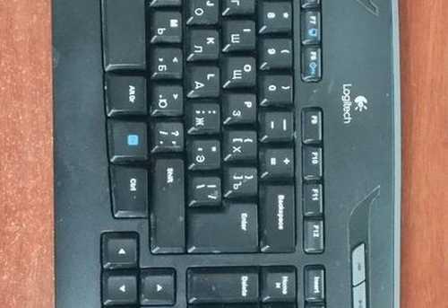 Беспроводная клавиатура и мышь logitech MK330