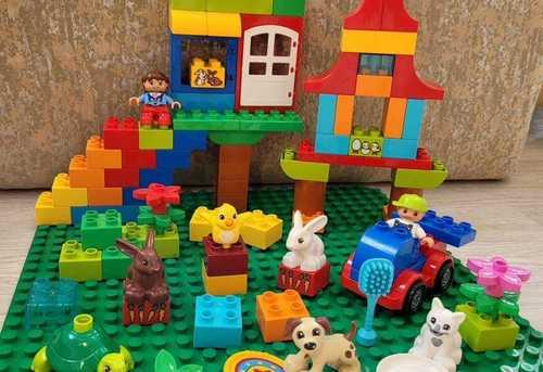 Lego Duplo Животные + Пластина + Набор для игры