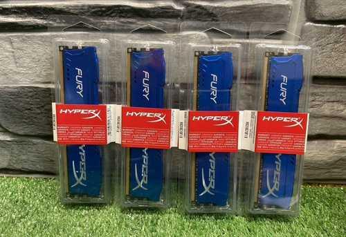 Оперативная память fury Hyperx DDR3 8GB/1866/Blue