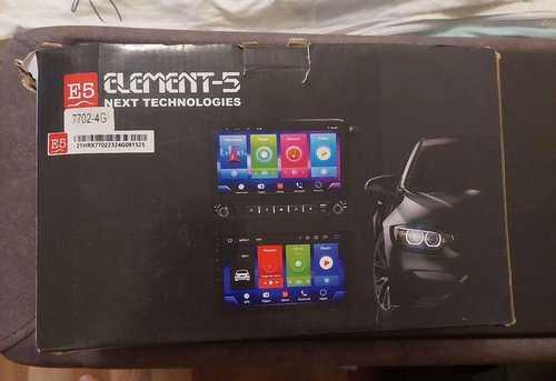 Element 5" Авто магнитола Android 10