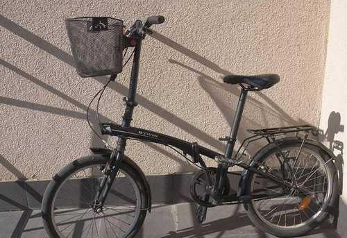 Складной велосипед Decathlon btwin tilt 100