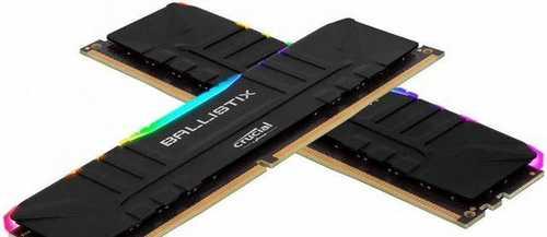 Память Crucial Ballistix RGB bl2k8g32c16u4bl 2x8Gb