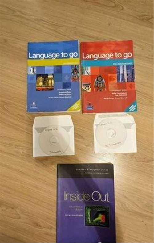 Учебники Language to go и Inside out