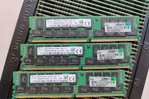 Новая HPE серверная память DDR4 32Gb 2400Mhz ECC
