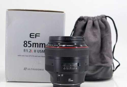 Canon EF 85mm f/1.2L II USM отл. сост., гарантия
