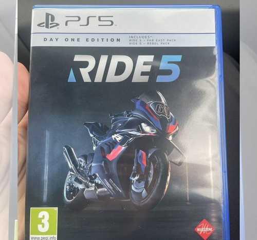 Диск ride 5 для playstation 5 (ps5)