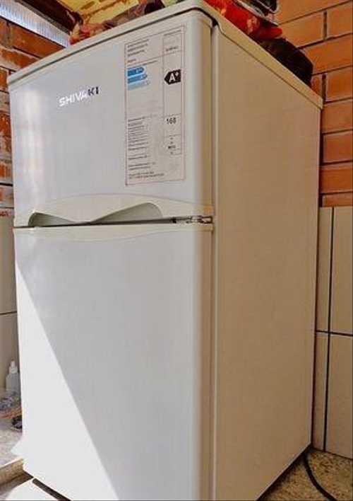 Xолодильник shivaki Мини двухкамерный 87 литров