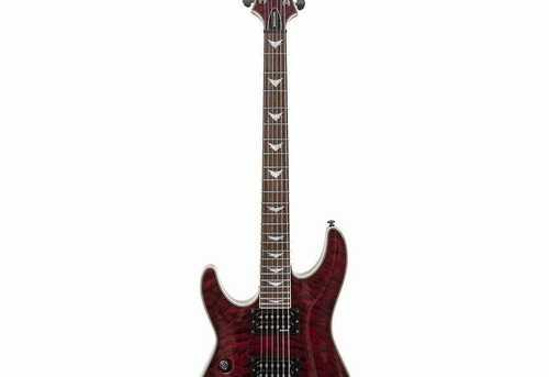 Гитара леворукая schecter omen extreme-6 L/H BCH