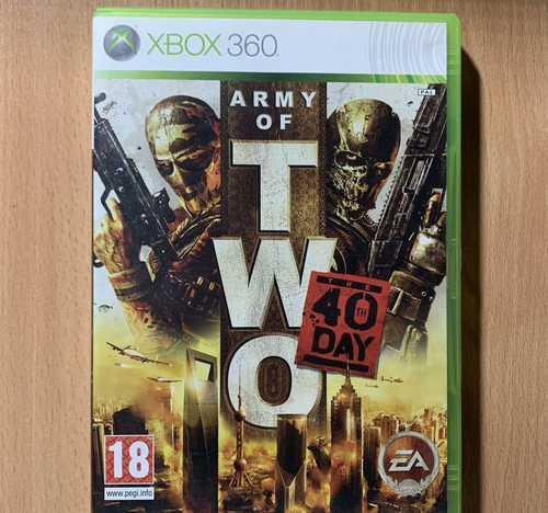 Army of Two 40 Day для Xbox 360