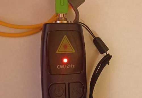 Лазер для проверки оптического кабеля. Дефектоскоп