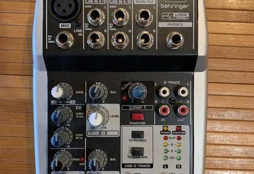 Микшерный пульт behringer xenyx Q502USB