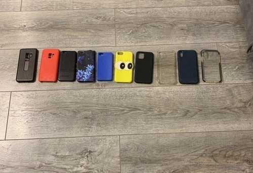 Чехлы на iPhone 11, XR, 5, 6,10,Samsung Galaxy S9
