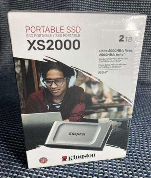 Внешний диск SSD Kingston XS2000 2TB