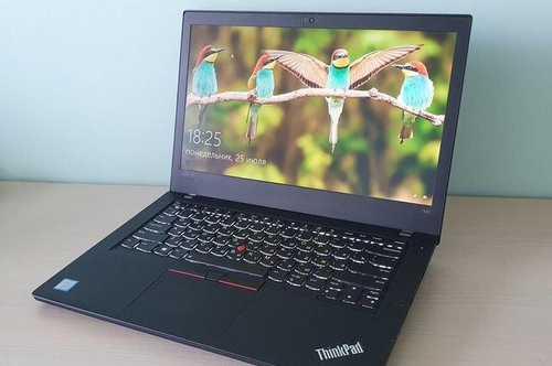 Чёткий ThinkPad T480 wqhd 2560*1440 i5 m.2 NVMe++