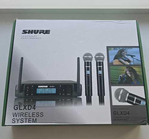 Shure glxd4 микрофон для живого вокала