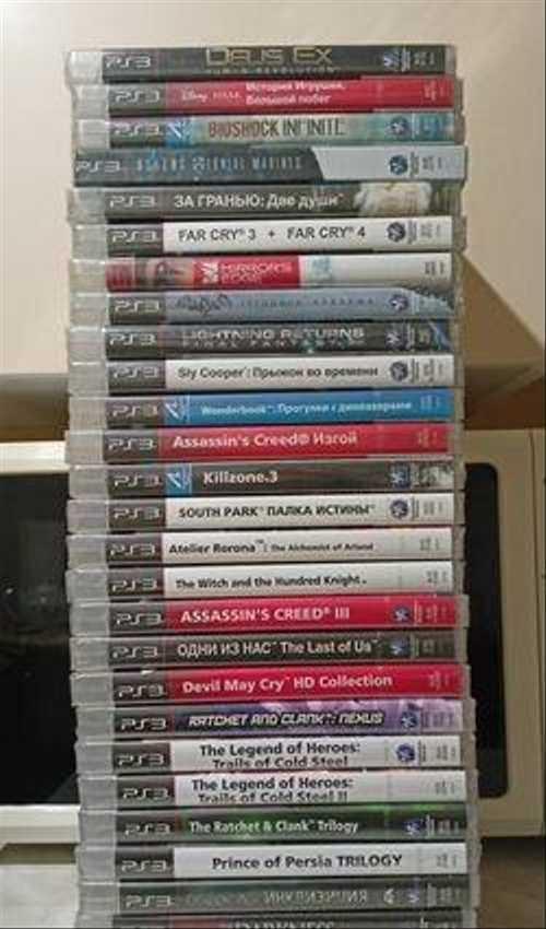 Игры для PS3 (новые, в плёнке с лентой)