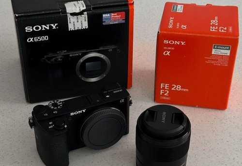 Фотоаппарат Sony 6500 kit FE 28mm F2