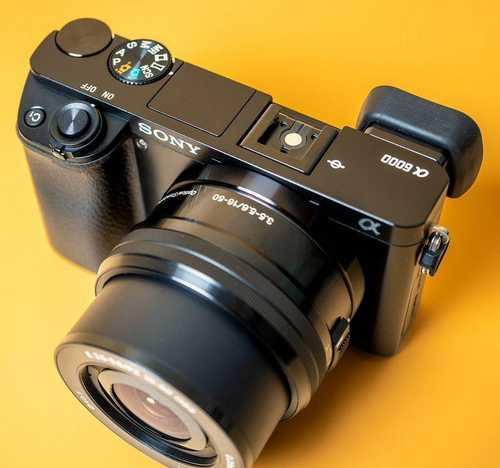 Sony a6000 kit 16-50mm (Как Новый)