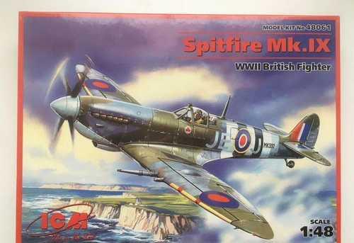 Cборная модель истребителя Spitfire Mk.IX, 1/48